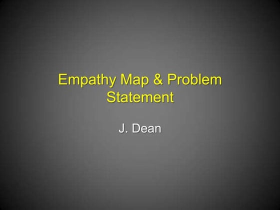 Student enpathy map | PPT