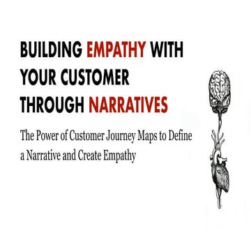 Building Empathy With Your Customer Through Narratives | PPT