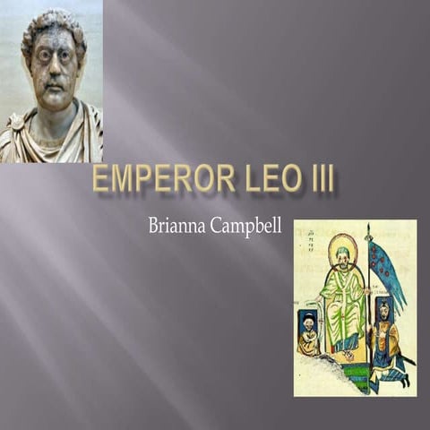 Emperor leo iii (1) | PPTX