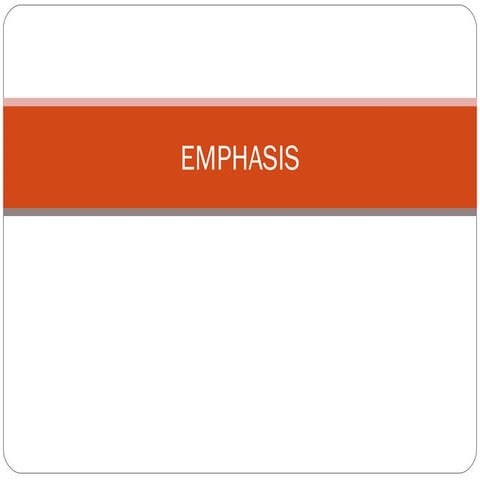 Emphasis | PPT