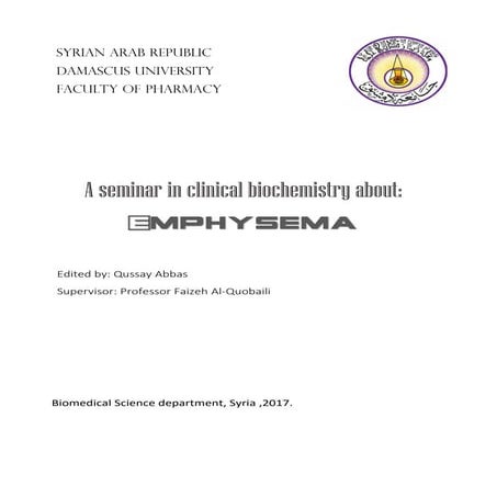 Emphysema | PDF