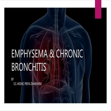 Emphysema and chronic bronchitis | PPT