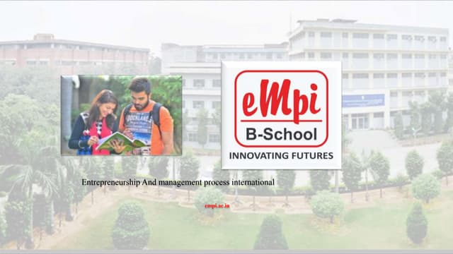 Empi Business School | PDF