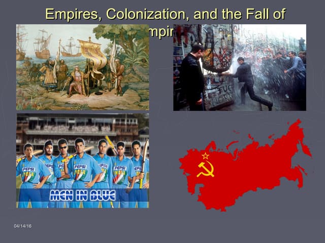 The first stage of western imperialism | PPTX