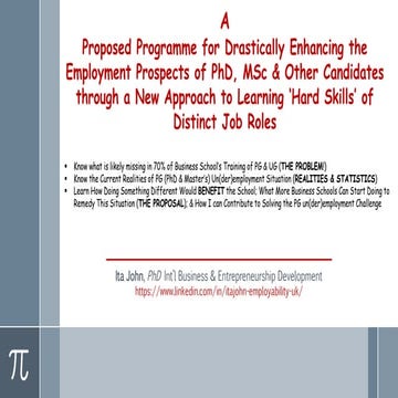 Employability enhancement for all students | PDF | Postgraduate ...