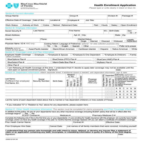 Employee change form | PDF