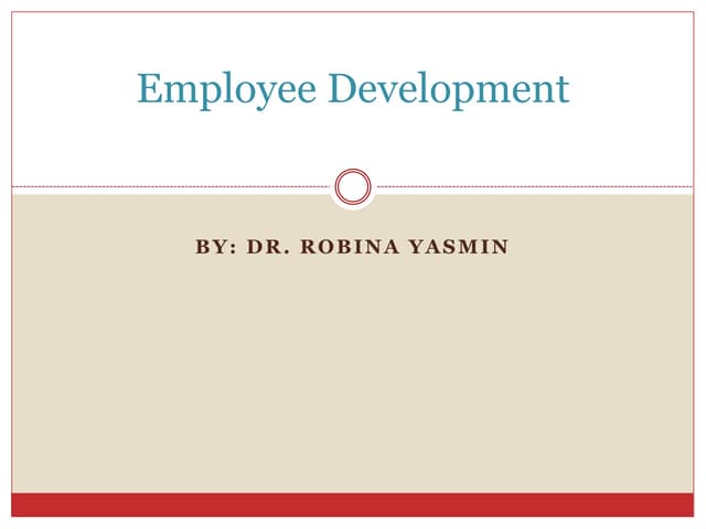 Employee development | PPT