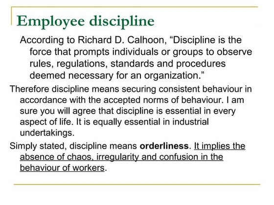 Disciplining a Teammate | PPT