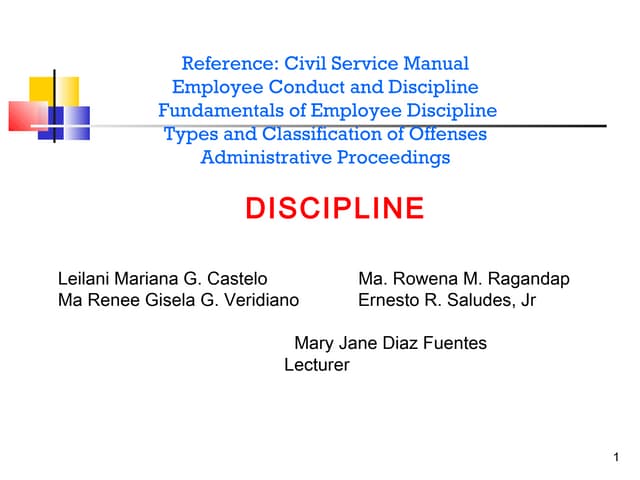 ETHICS AND CONDUCT (POLICE) | PPTX