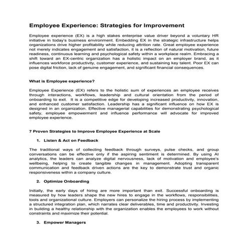 Employee Experience_ Strategies for Improvement.pdf