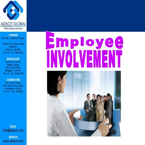 Employee involvement | PPT