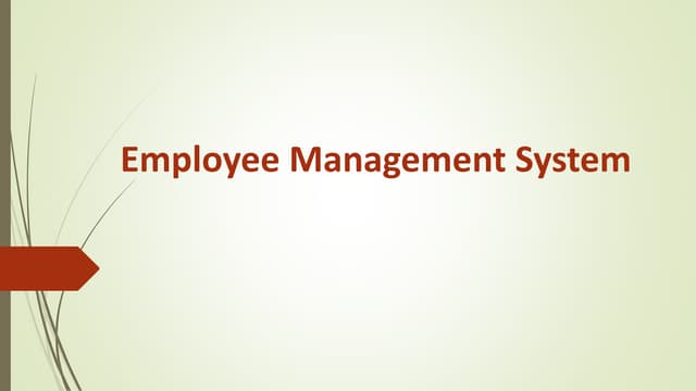 Employee Management System UML Diagrams Use Case Diagram, Activity ...