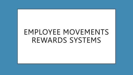 24. movements of employees | PPT