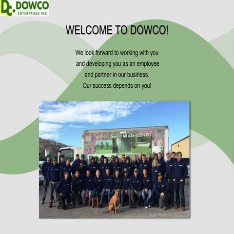 Dowco Employee Orientation 2017 | PPTX