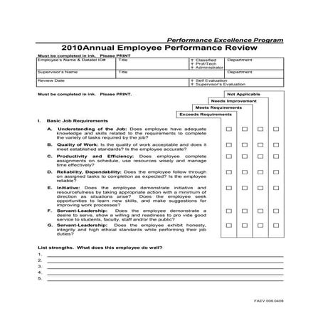 Employee Performance | PDF