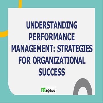 Employee Performance Management in Human Resource Management | PPTX ...