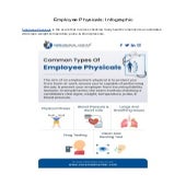 Employee Physicals: Infographic | PDF