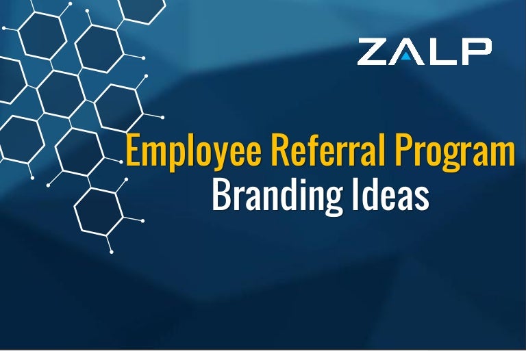 Employee Referral Program - Branding Ideas