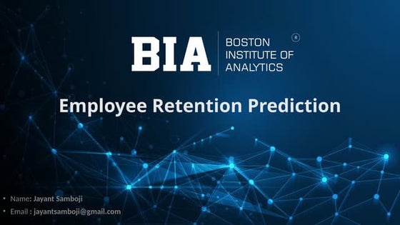 Employee Retention Prediction: Leveraging Data for Workforce Stability ...