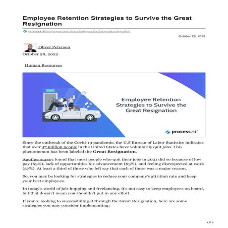15 Effective Employee Retention Strategies In 2024 | PDF