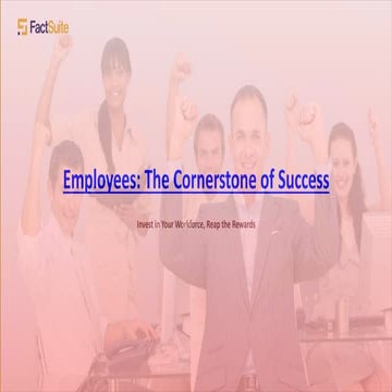 Employees - The Cornerstone of Success | PPTX