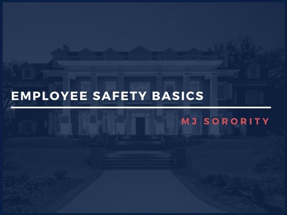 Slips, Trips, and Falls - Workplace Safety | PPT