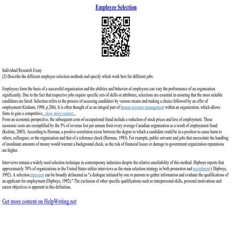 Essay On Employee Engagement | PDF