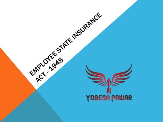 PRESENTATION OF ESIC | PPT