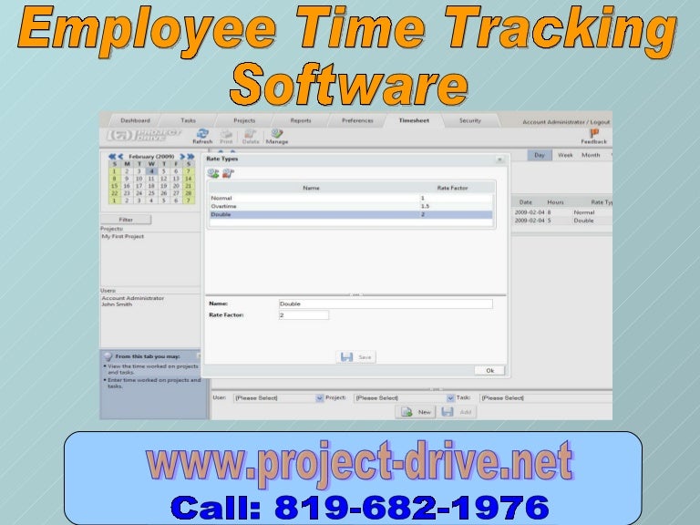 Employee Time Tracking Software