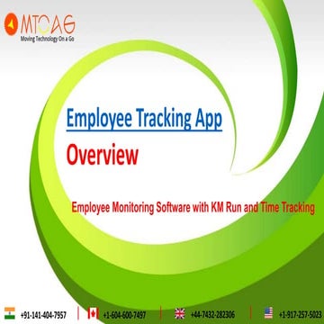 Methods of Employee Location Tracking Systems | PPTX