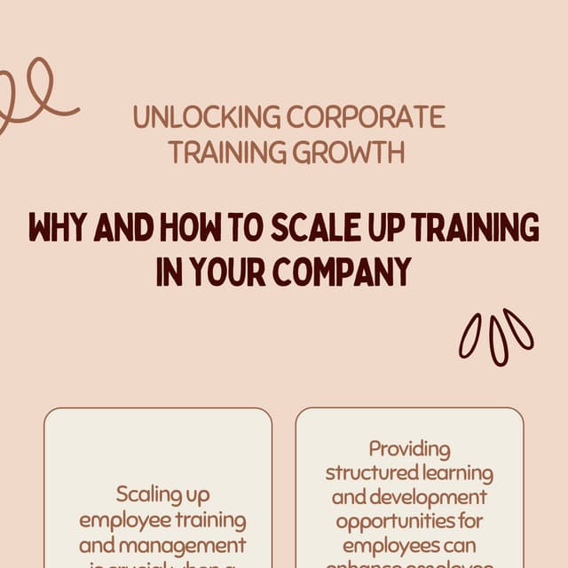 Unlocking corporate training growth | PDF
