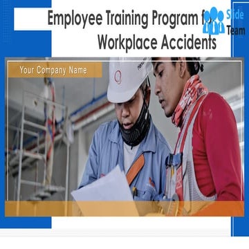 Employee Training Program For Workplace Accidents PowerPoint ...