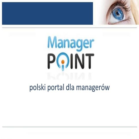 Manager Point | PPT | Business | Business and Finance