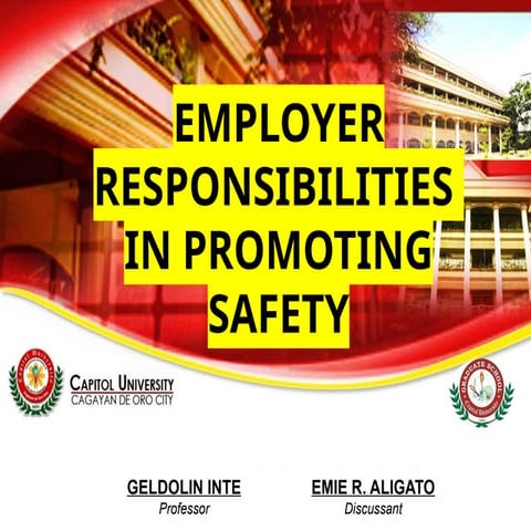 EMPLOYER RESPONSIBILITIES in Promoting Safety.pptxS.pptx