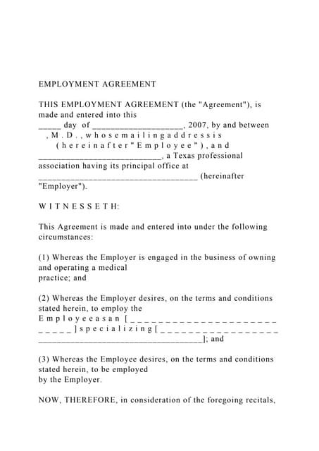 POEA Standard Employment Contract for Various Services | PDF | Human ...