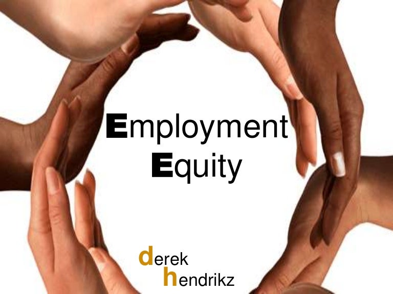 Employment Equity by Derek Hendrikz