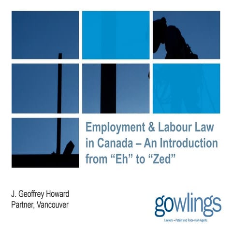 Employment & Labour Law in Canada – An Introduction from “Eh” to “Zed ...