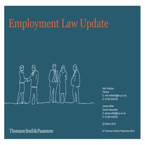 Employment Law Update March 2012 | PPT