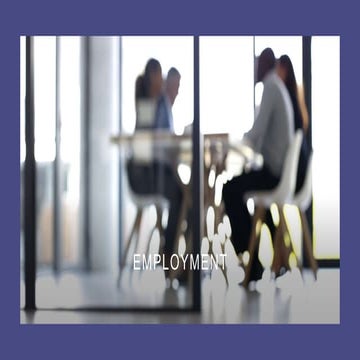 Employment ppt | PPTX