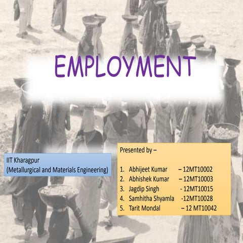 Employment (rural development rd) | PPT