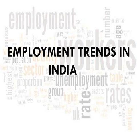 Employment trends in india | PDF