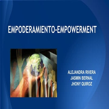 Empoderamiento | PPTX
