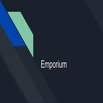 Emporium | PPT