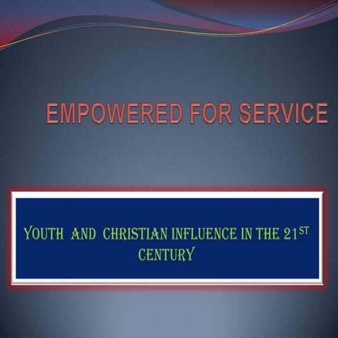 Empowered for service | PPTX
