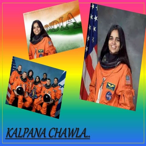 Empowered women kalpana chawla by bbv | PPT
