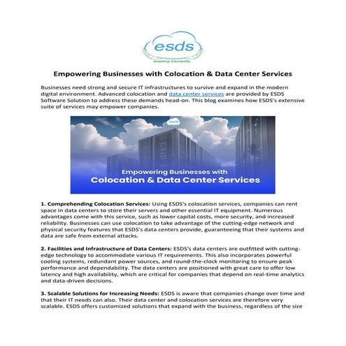 Empowering Businesses with Colocation & Data Center Services.pdf