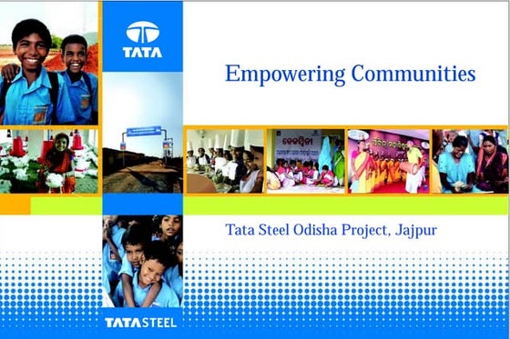 A presentation on csr activities done by tata group | PPT