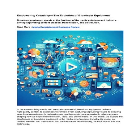 Empowering Creativity — The Evolution of Broadcast Equipment.pdf ...