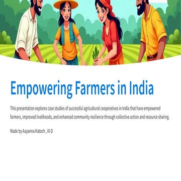 Empowering Farmers in India.............. | PDF