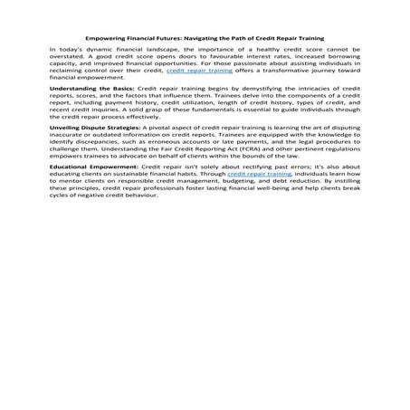 Mastering FCRA Training - A Compact Overview.pptx